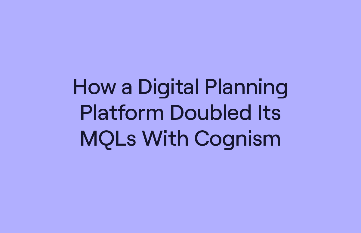 Case Studies & Customer Success Stories | Cognism